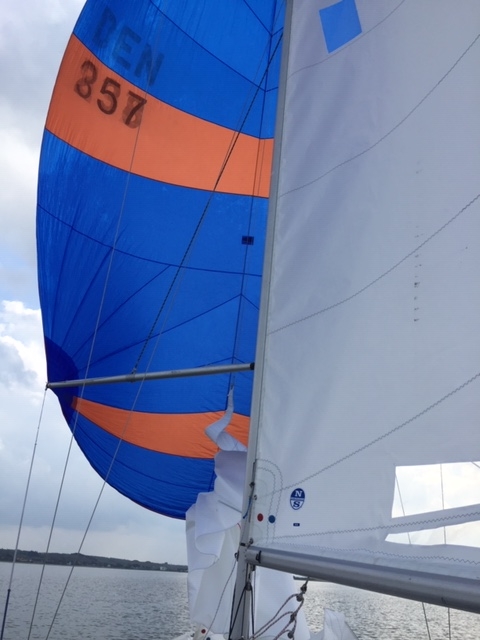 En dag med spiler øvelse. - Sejlklubben Virksund